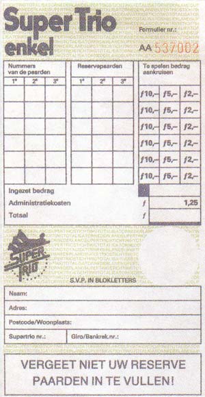 Archief van de Ned. Draf- en Rensport